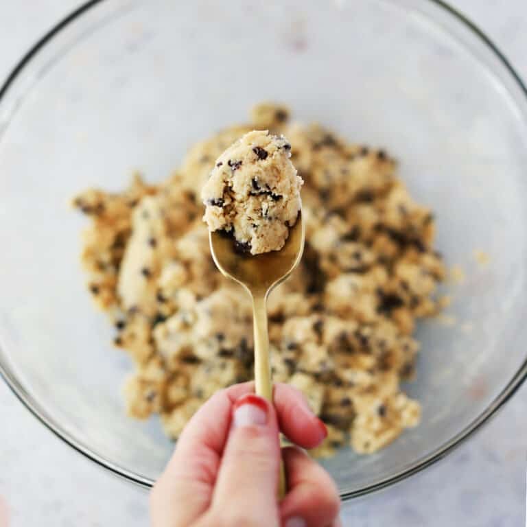 Edible Cookie Dough - A Beautiful Mess