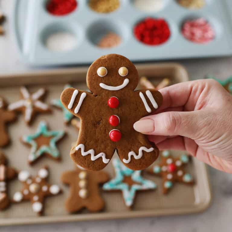Soft Gingerbread Cookies - A Beautiful Mess