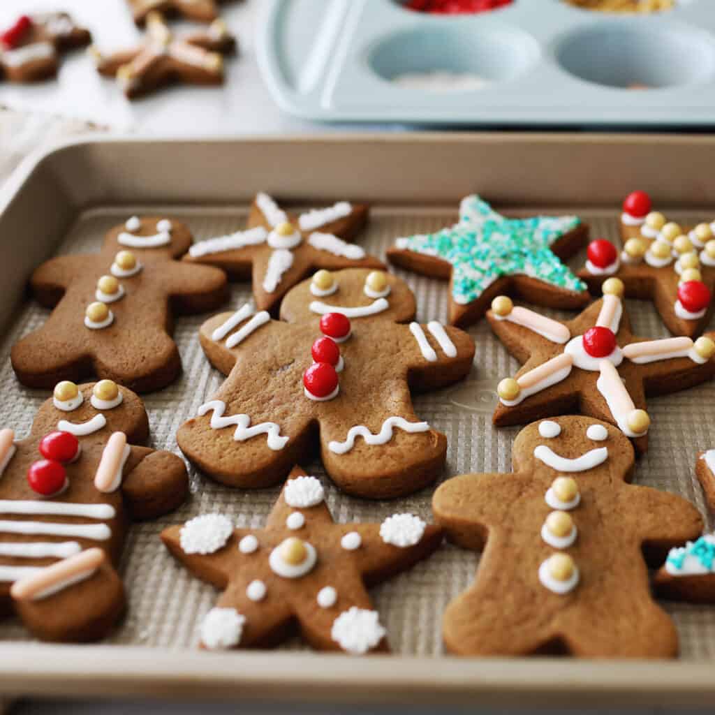 Soft Gingerbread Cookies - A Beautiful Mess