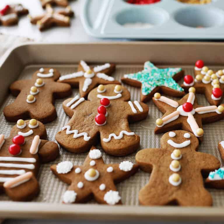 Soft Gingerbread Cookies - A Beautiful Mess