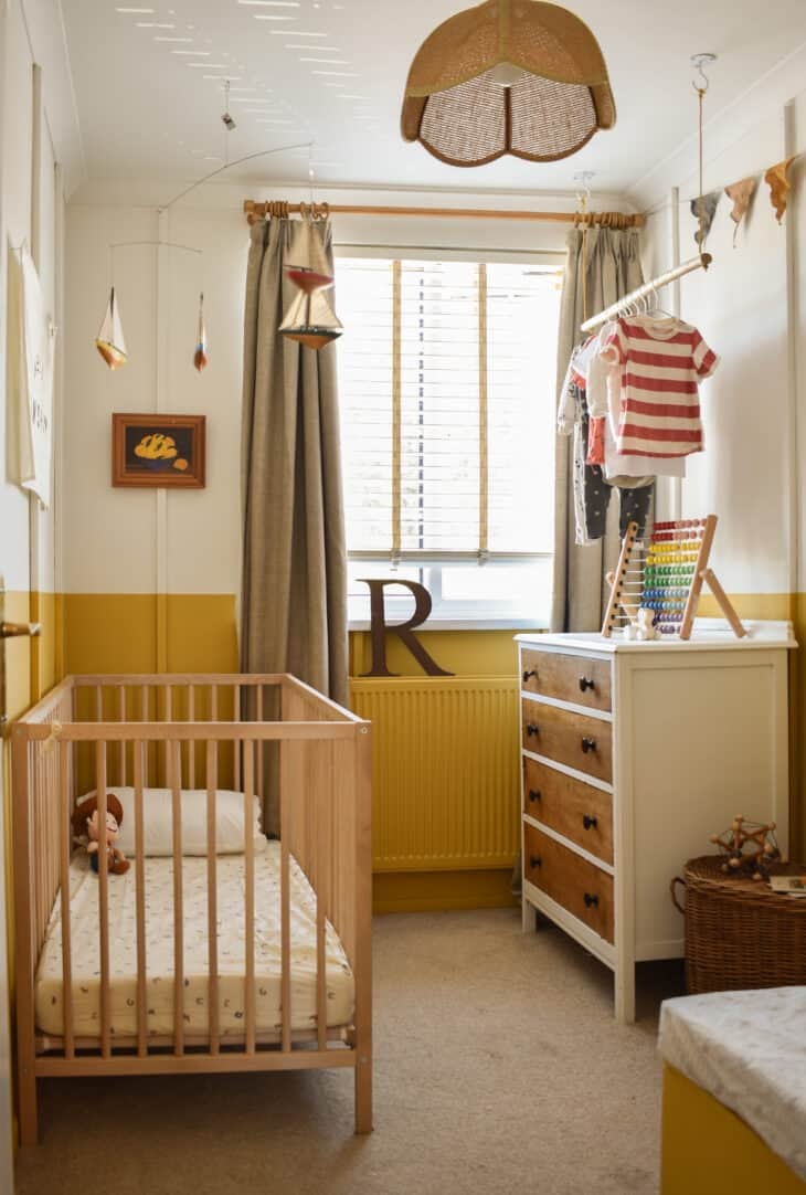 DIY Hanging Clothes Rail - A Beautiful Mess