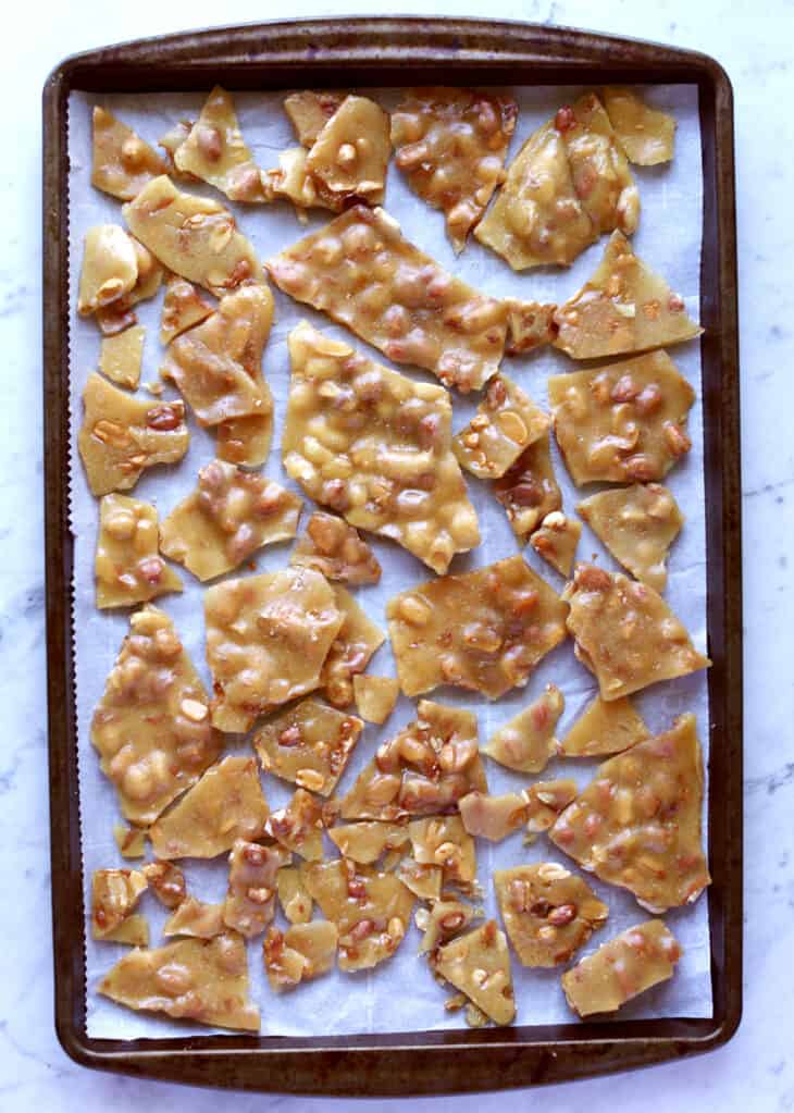 How to Make Peanut Brittle - A Beautiful Mess