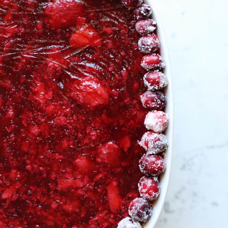 Strawberry Pretzel Salad - A Beautiful Mess