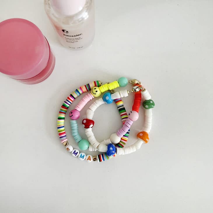Clay Bead Bracelet Ideas - A Beautiful Mess