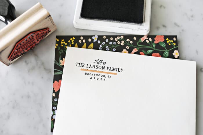 Custom Stamps - Where to Buy and How to Use Them - A Beautiful Mess