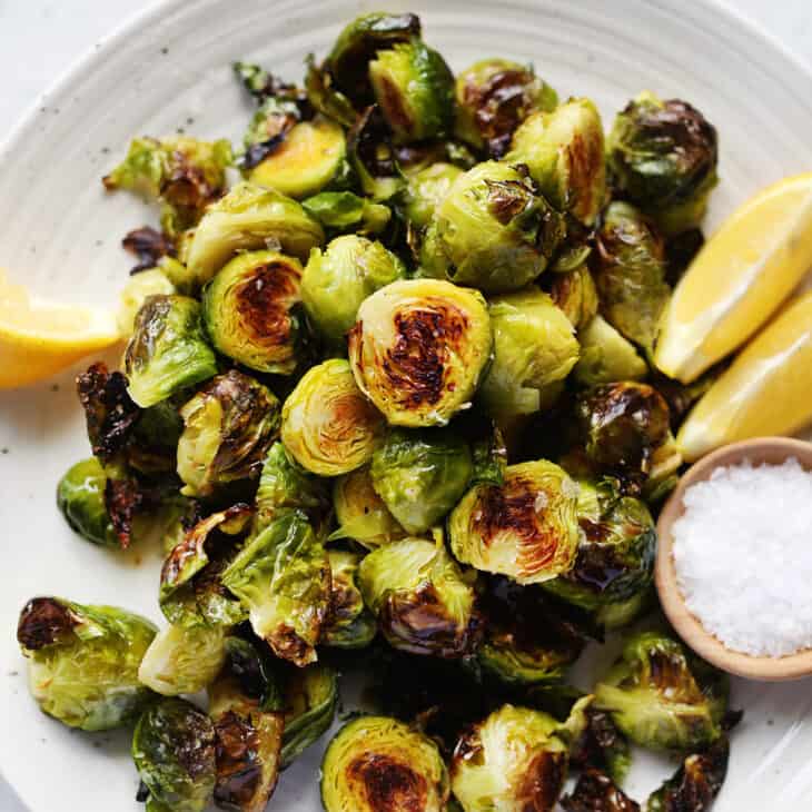 Roasted Brussels Sprouts - A Beautiful Mess