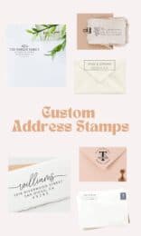 Custom Stamps - Where to Buy and How to Use Them - A Beautiful Mess