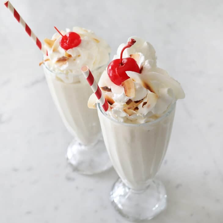 Coconut Smoothie - A Beautiful Mess