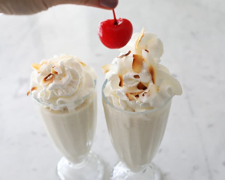 Coconut Smoothie - A Beautiful Mess