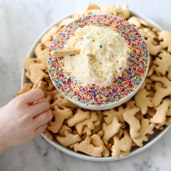 Dunkaroo Funfetti Dip - A Beautiful Mess