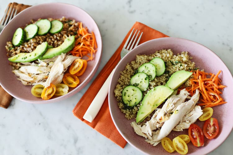 Healthy Grain Bowls - A Beautiful Mess