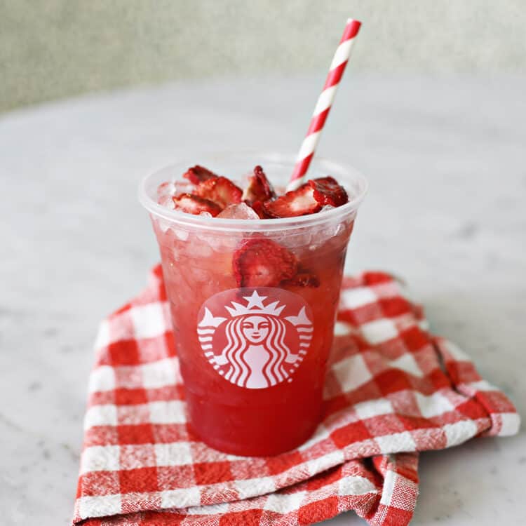 Strawberry Acai Refresher - A Beautiful Mess