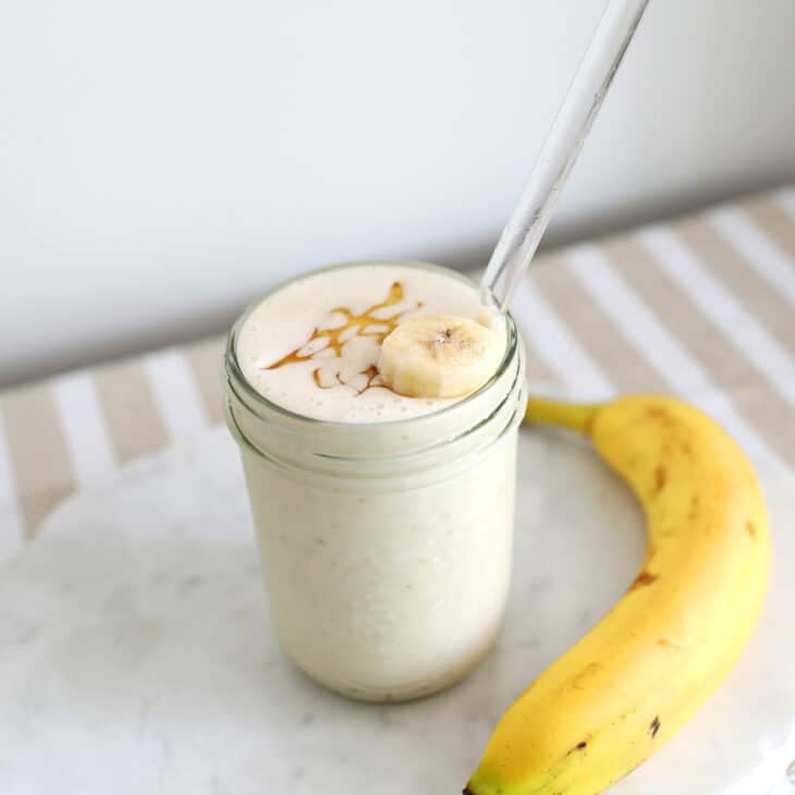 Banana Smoothie - A Beautiful Mess