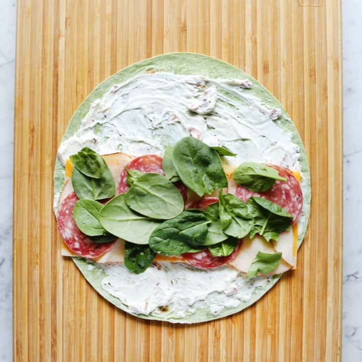 Pinwheel Sandwiches - A Beautiful Mess