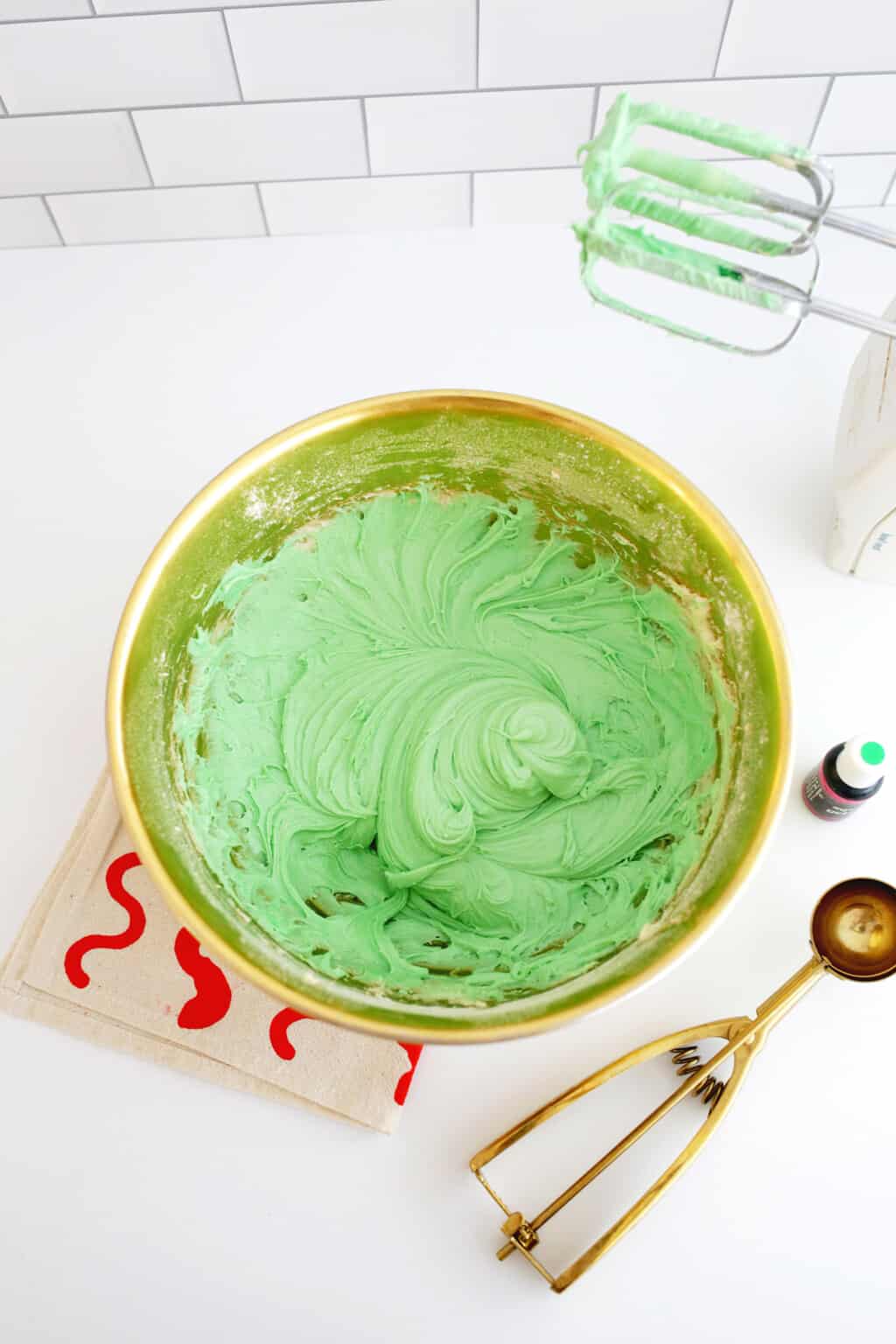 Grinch Cookies (With Cake Mix!) - A Beautiful Mess