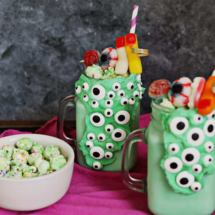 Goosebumps Monster Milkshake - A Beautiful Mess