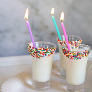 Birthday Cake Shot - A Beautiful Mess