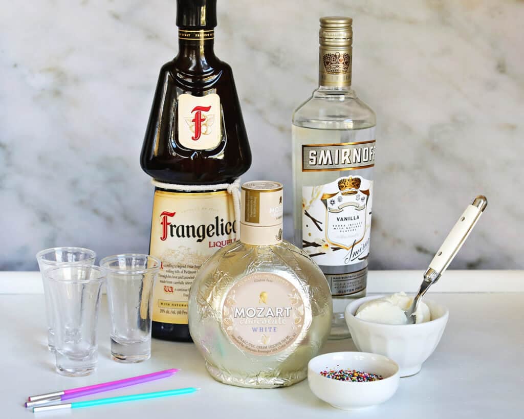 Birthday Cake Shot - A Beautiful Mess