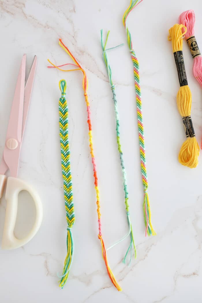 How to Make Friendship Bracelets - A Beautiful Mess