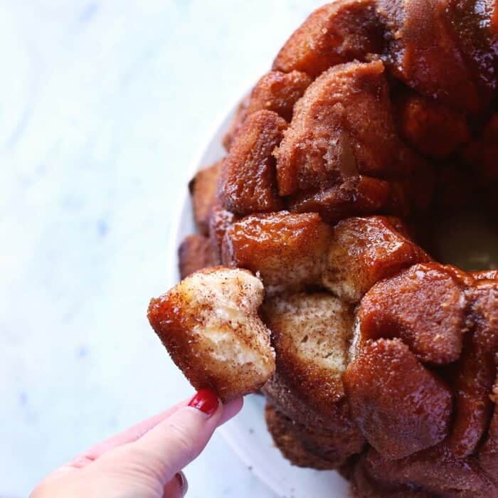 Monkey Bread with biscuits - A Beautiful Mess