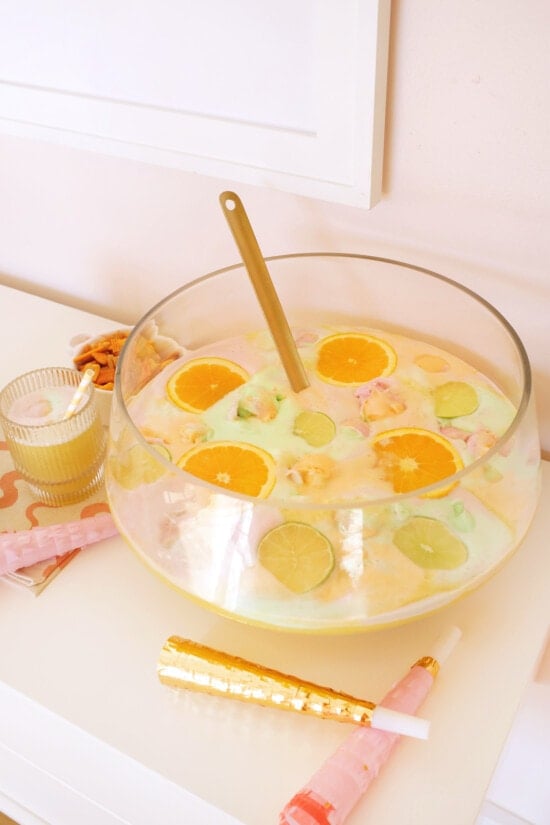 Sherbet Punch - A Beautiful Mess
