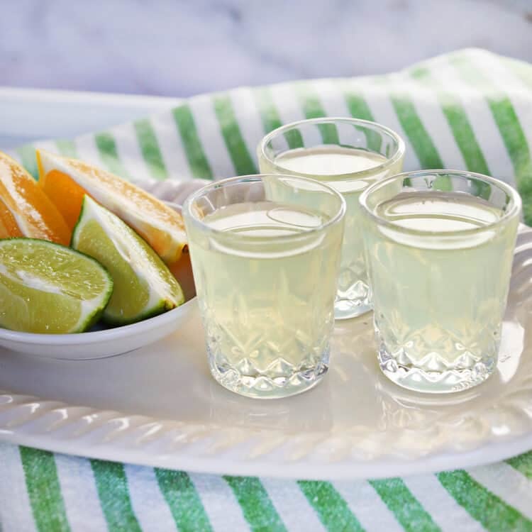 White Tea Shot - A Beautiful Mess