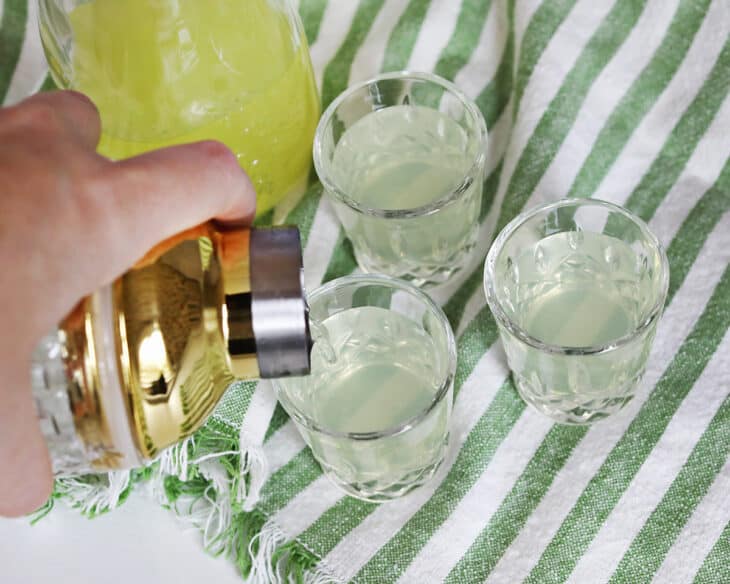 White Tea Shot - A Beautiful Mess