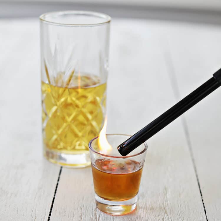 Flaming Dr. Pepper - A Beautiful Mess