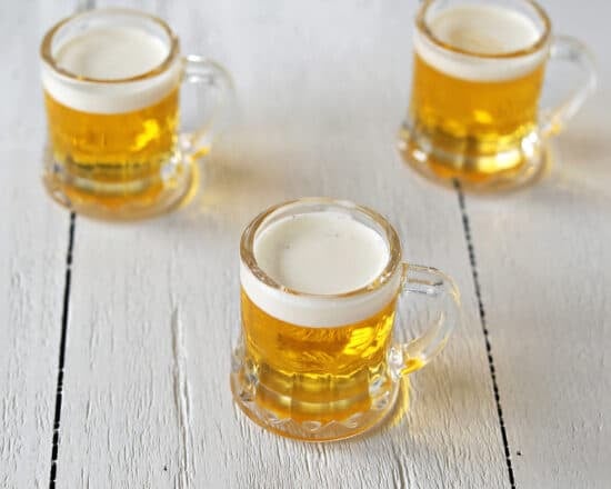 Mini Beer Shot - A Beautiful Mess