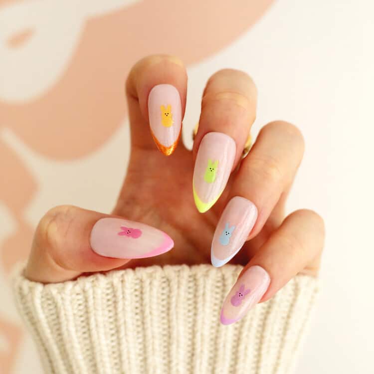 45+ Easter Nail Ideas - A Beautiful Mess