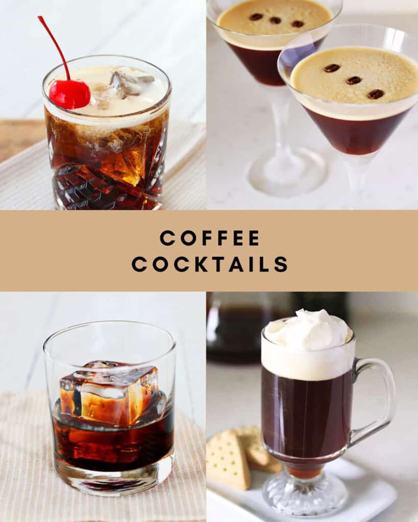 Coffee Cocktails - A Beautiful Mess