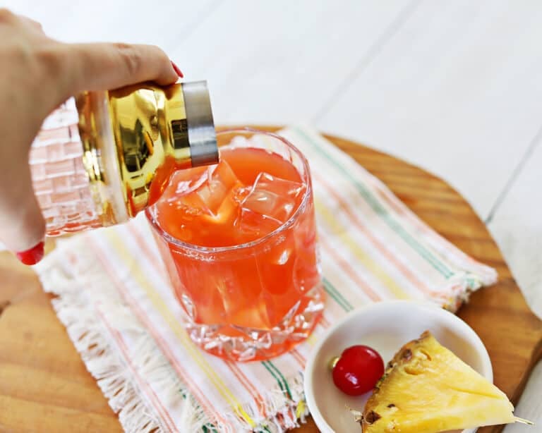 Jungle Bird Cocktail - A Beautiful Mess
