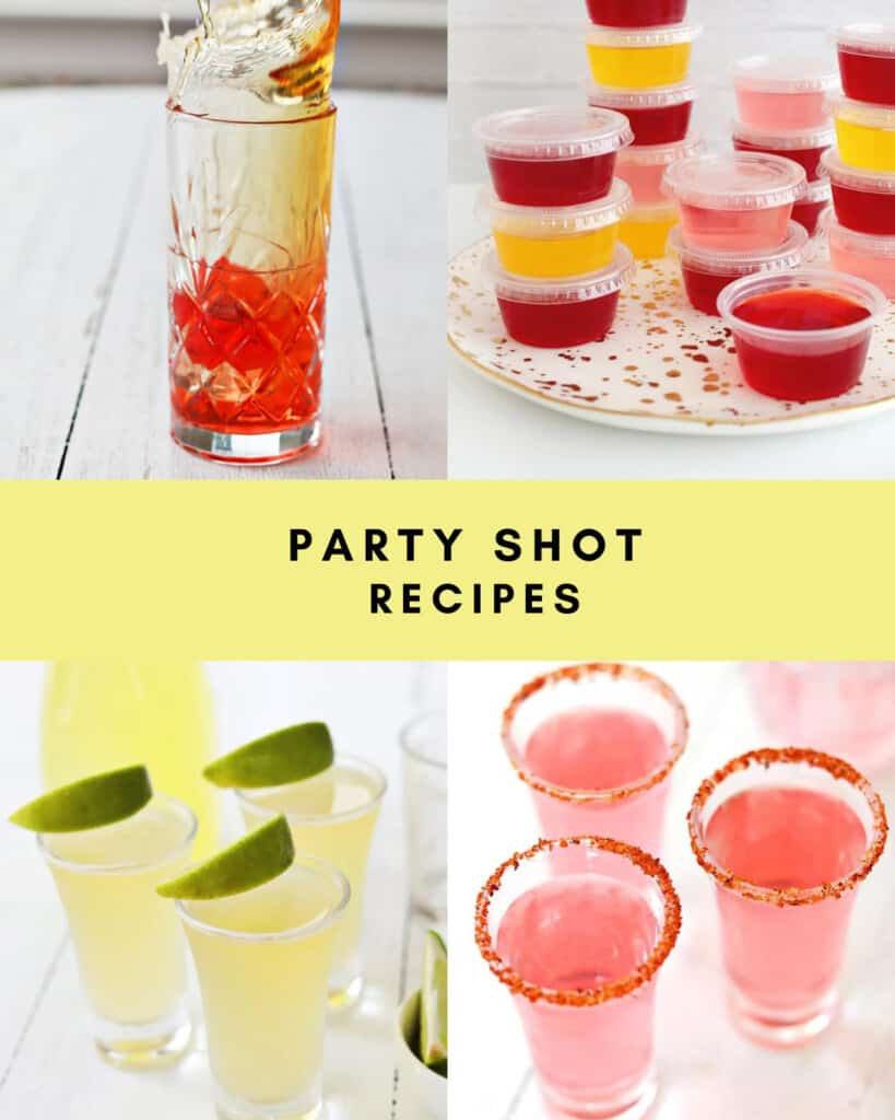 60+ Party Shots Recipes - A Beautiful Mess