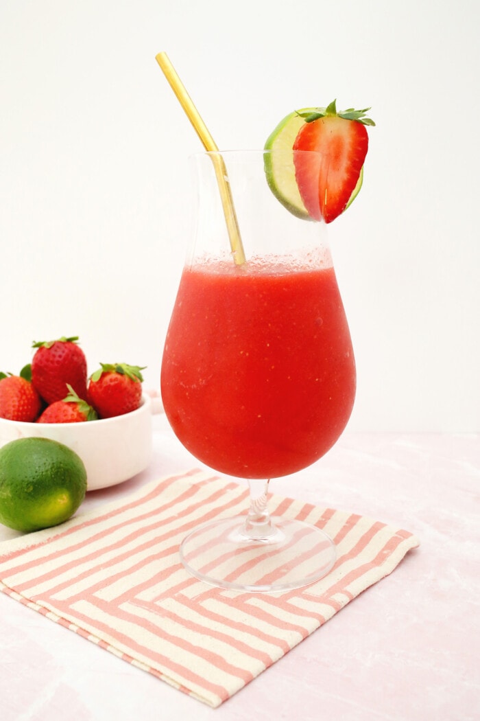 Strawberry Daiquiri - A Beautiful Mess