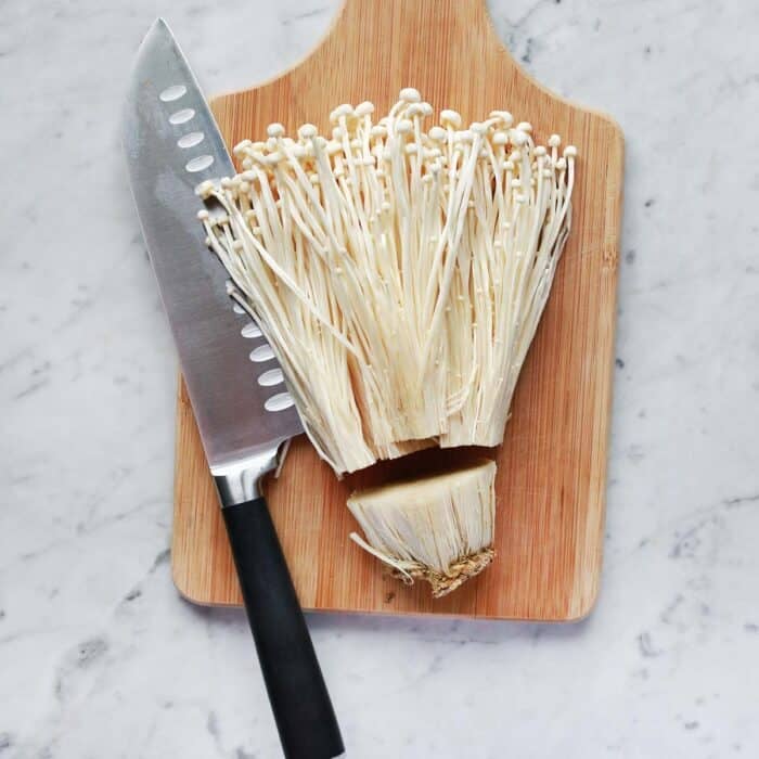 Enoki Mushrooms - A Beautiful Mess