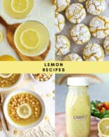 20+ Lemon Recipes - A Beautiful Mess