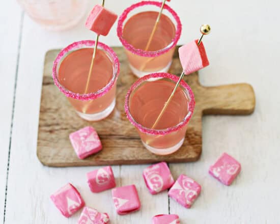Pink Starburst Shot - A Beautiful Mess