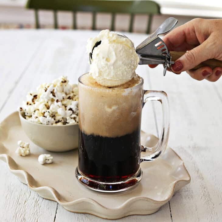 Root Beer Float - A Beautiful Mess