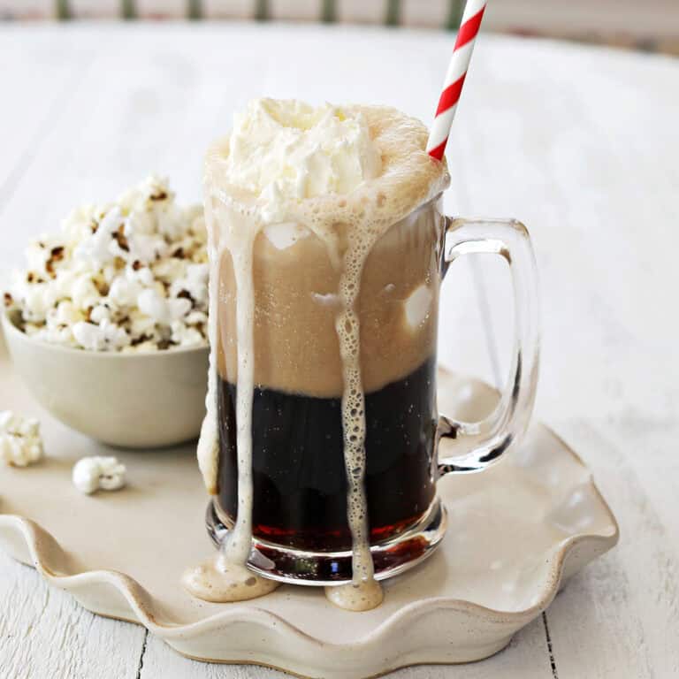 Root Beer Float - A Beautiful Mess