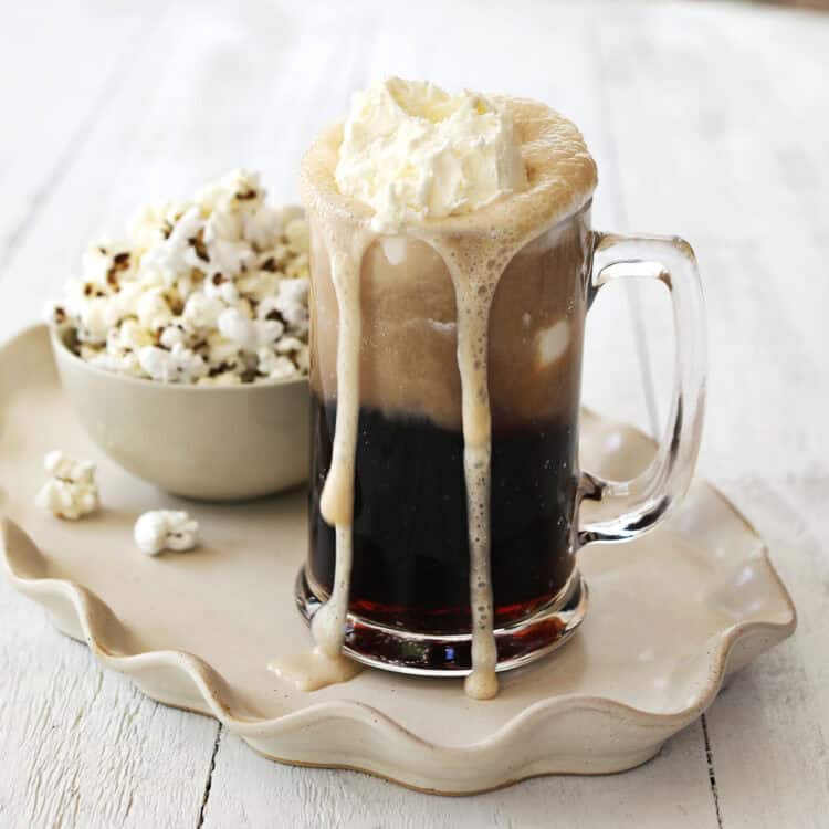 Root Beer Float - A Beautiful Mess