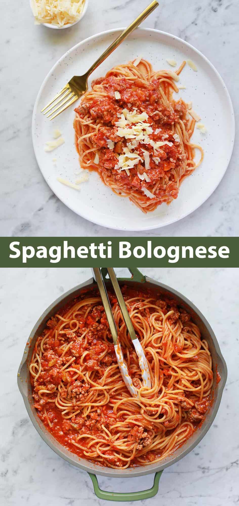 Spaghetti Bolognese - A Beautiful Mess