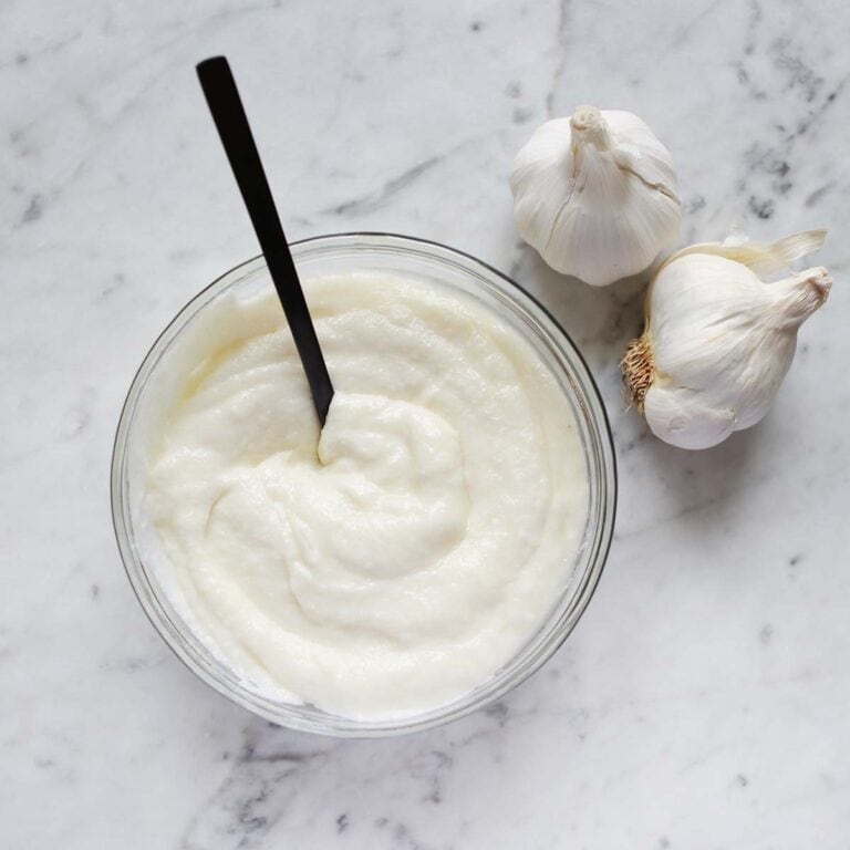 Garlic Sauce - A Beautiful Mess