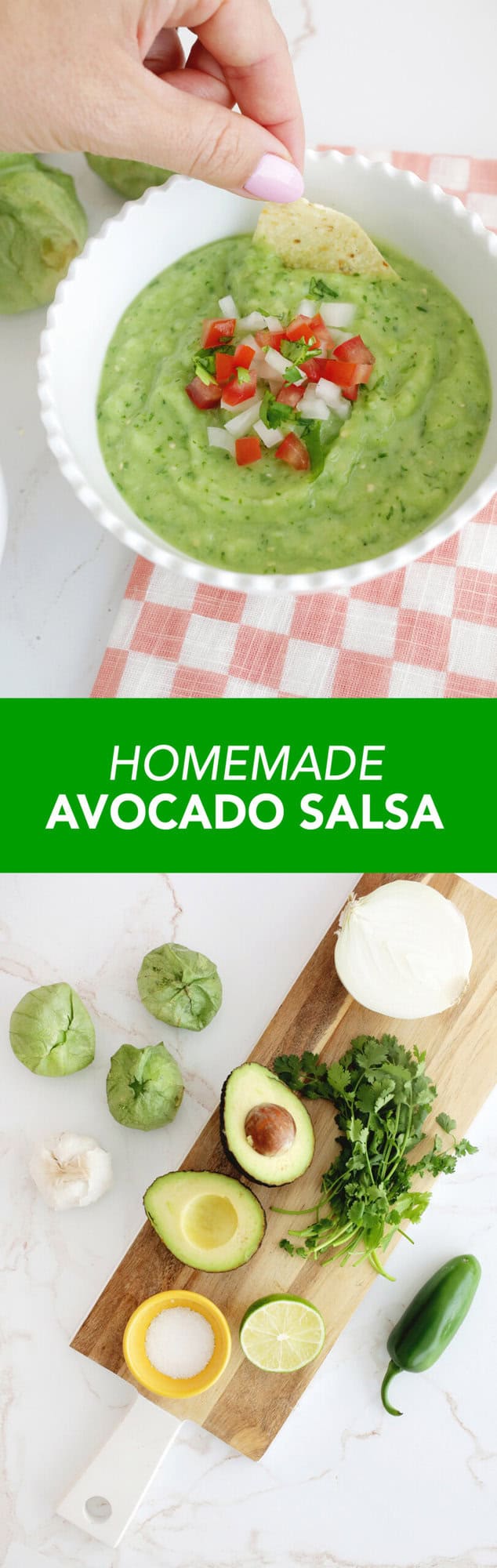 Avocado Salsa - A Beautiful Mess