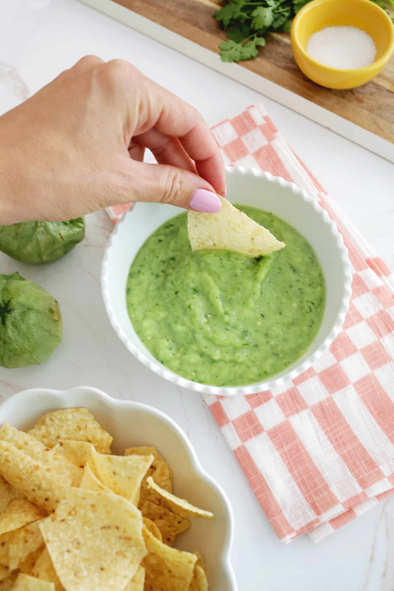 Avocado Salsa - A Beautiful Mess