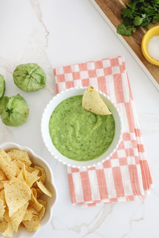 Avocado Salsa - A Beautiful Mess