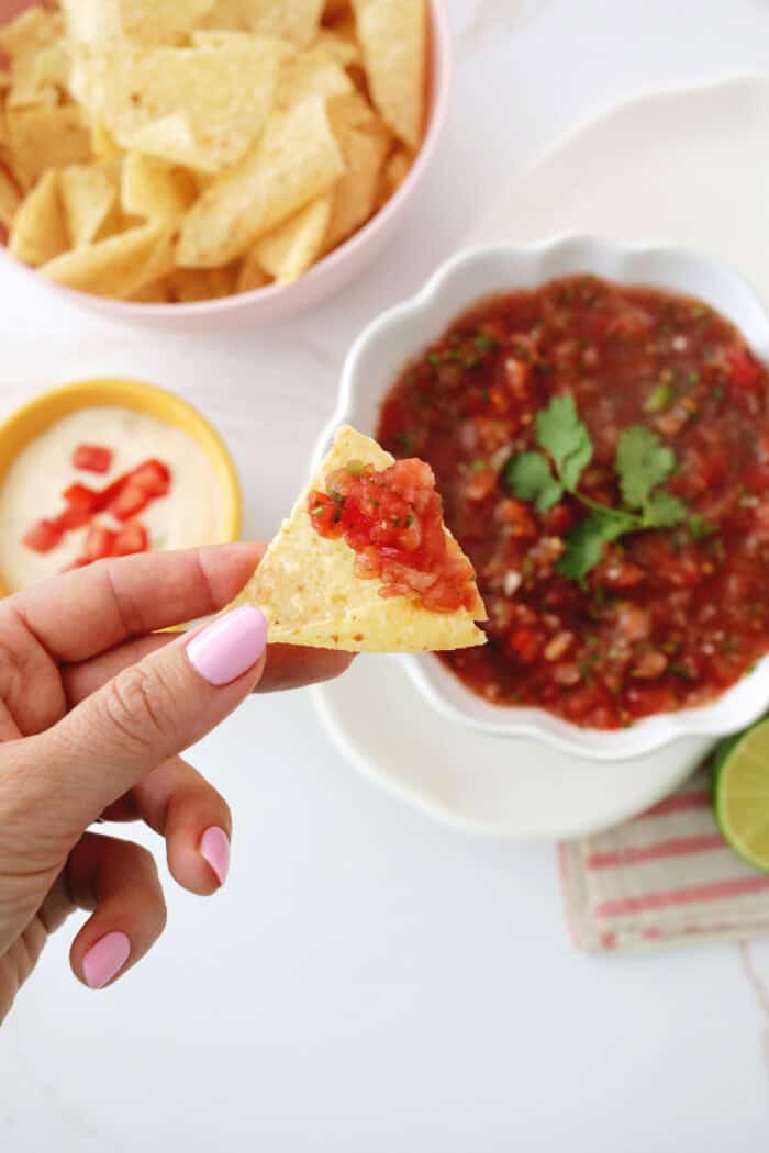 Homemade Salsa - A Beautiful Mess