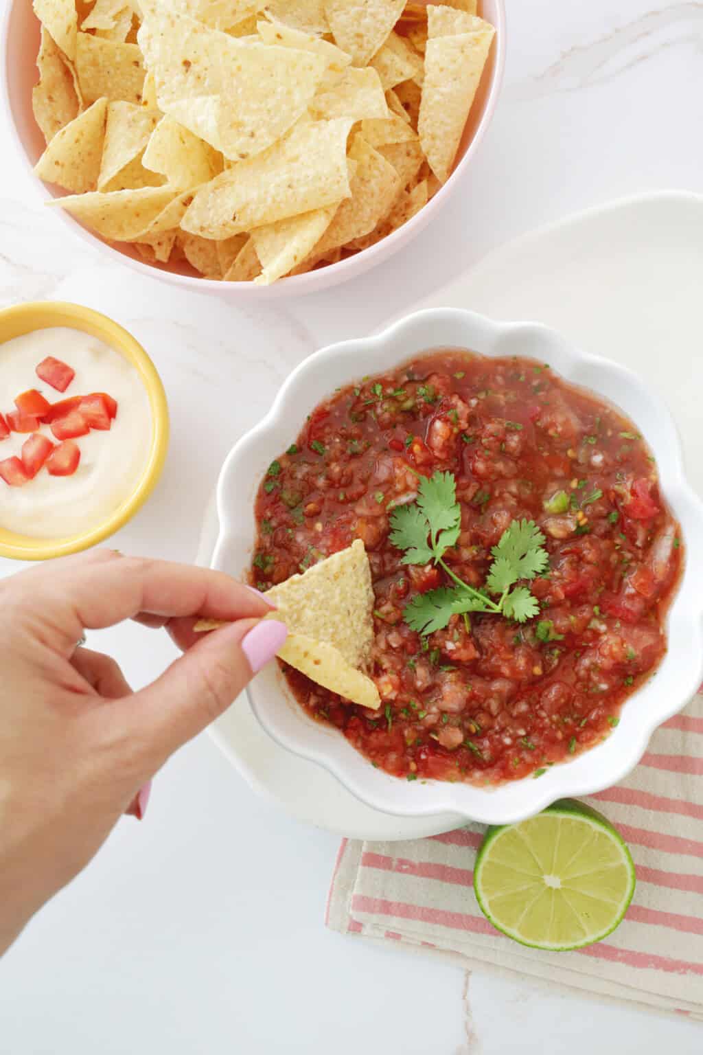 Homemade Salsa - A Beautiful Mess