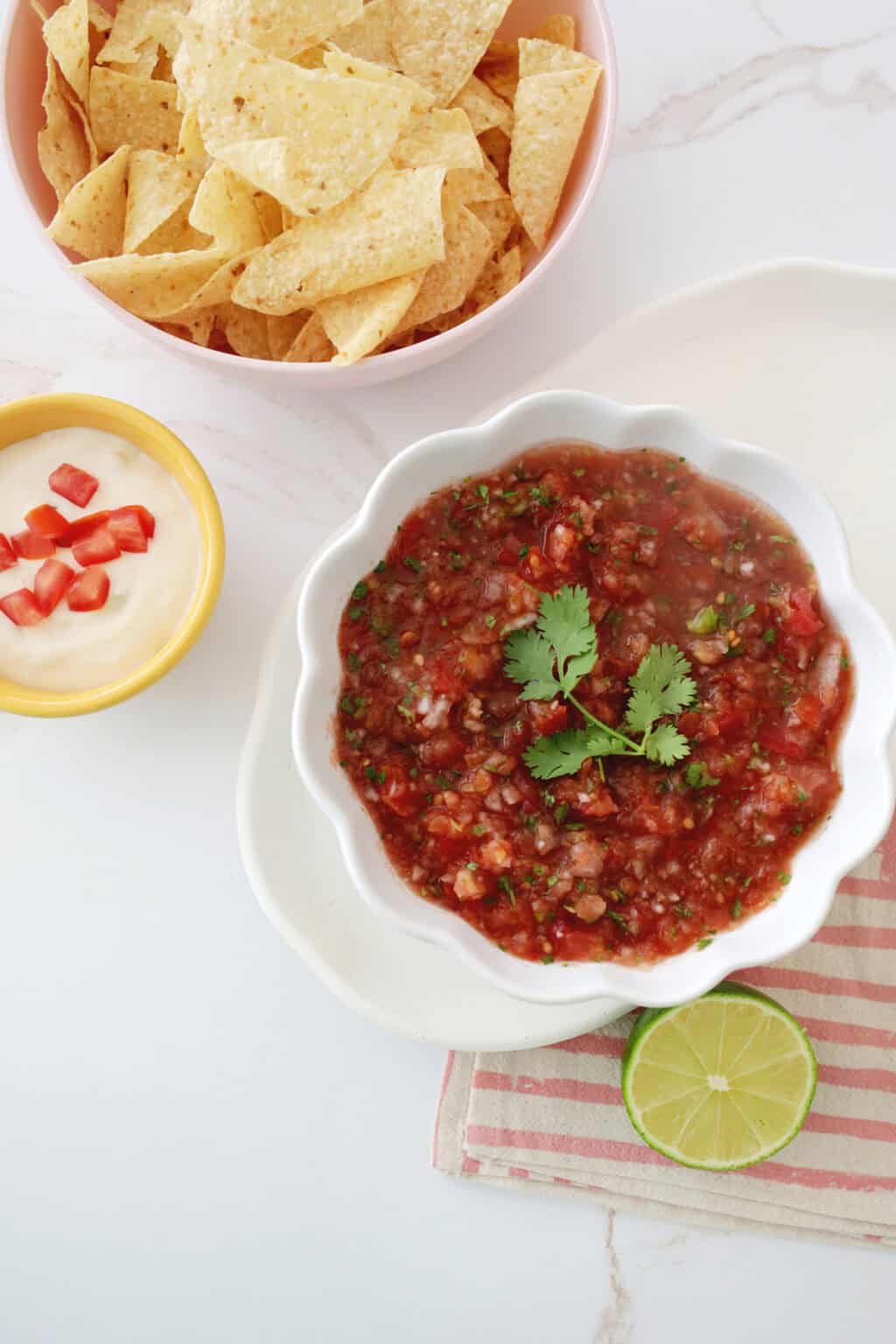 Homemade Salsa - A Beautiful Mess