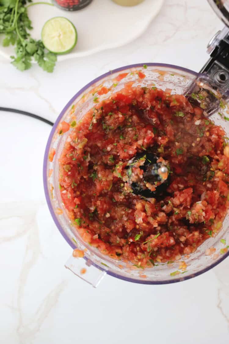 Homemade Salsa - A Beautiful Mess