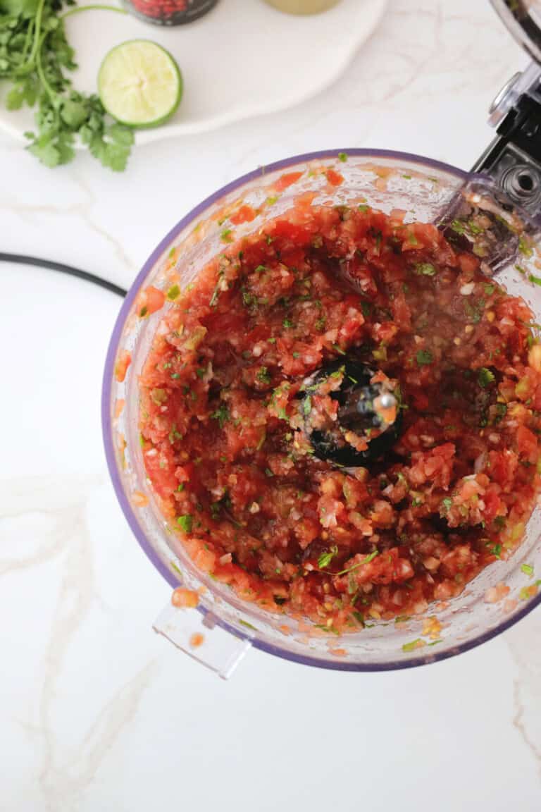 Homemade Salsa - A Beautiful Mess